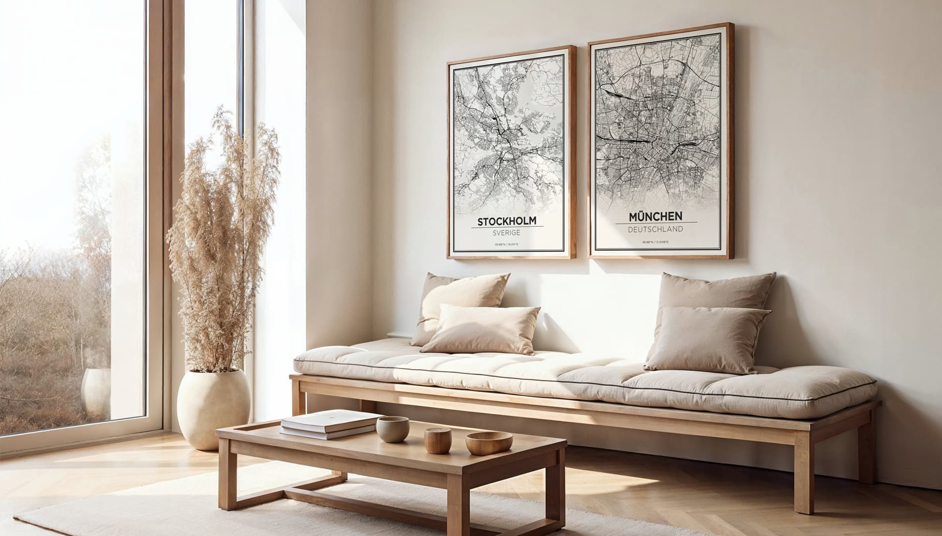Custom Map Posters | Design your own | Gallerix.co.uk